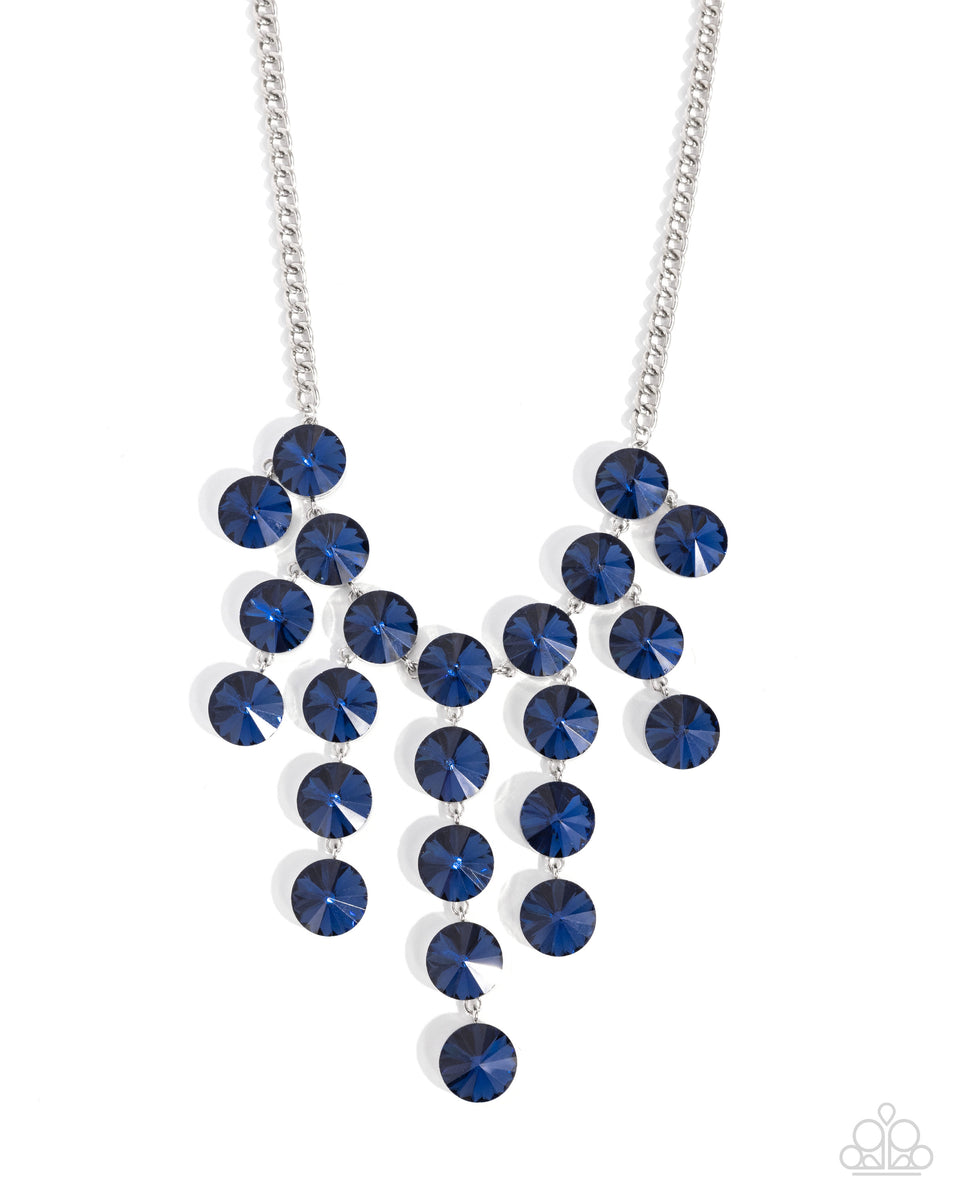 Paparazzi Spotlight Stunner Blue Necklace