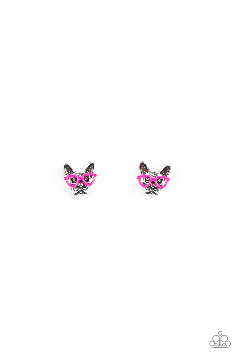 Paparazzi Animals wearing sunglasses Starlet Shimmer Earrings SS Earring